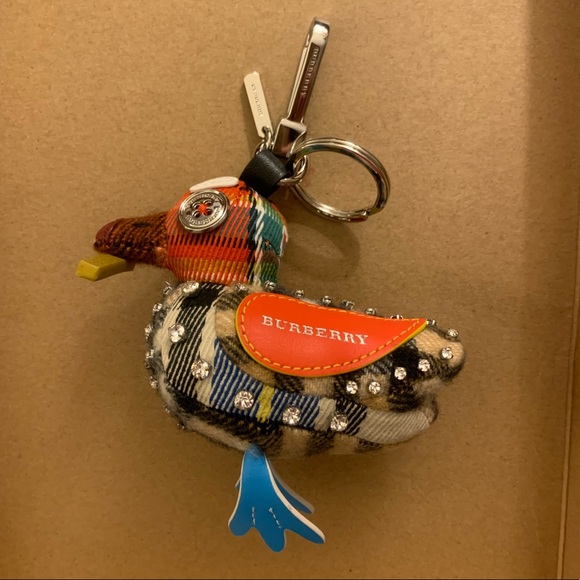 Burberry | Accessories | Burberry Seagull Crystal Key Charm | Poshmark